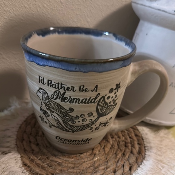 agiftcorp | Kitchen | 6 Bundled Large Mermaid Themed Ceramic Mug For ...